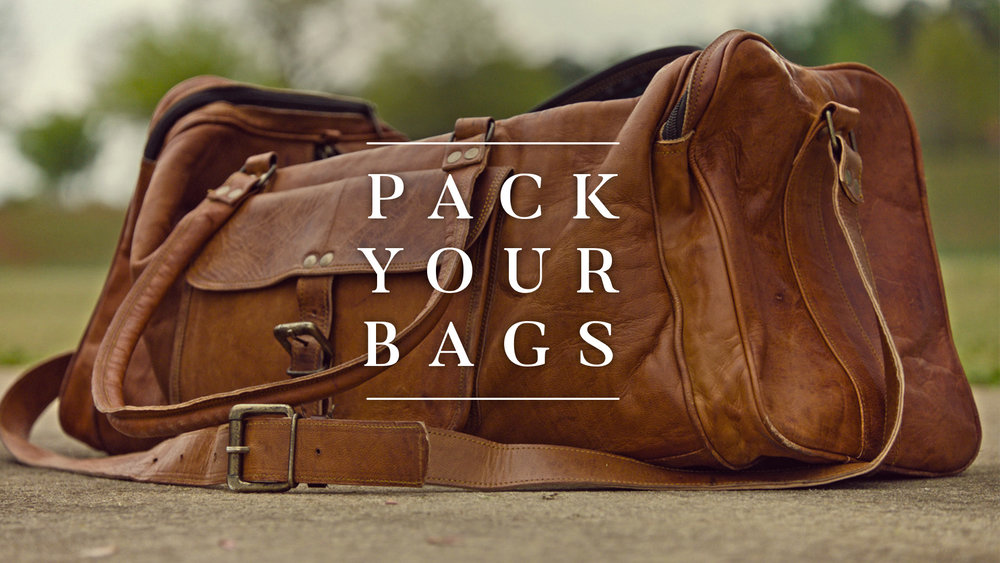 Pack Your Bags – Church Sermon Series Ideas