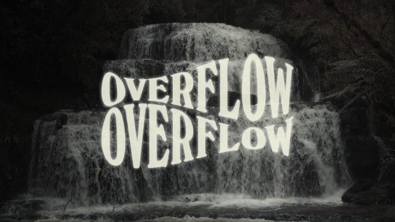 Overflow – Church Sermon Series Ideas