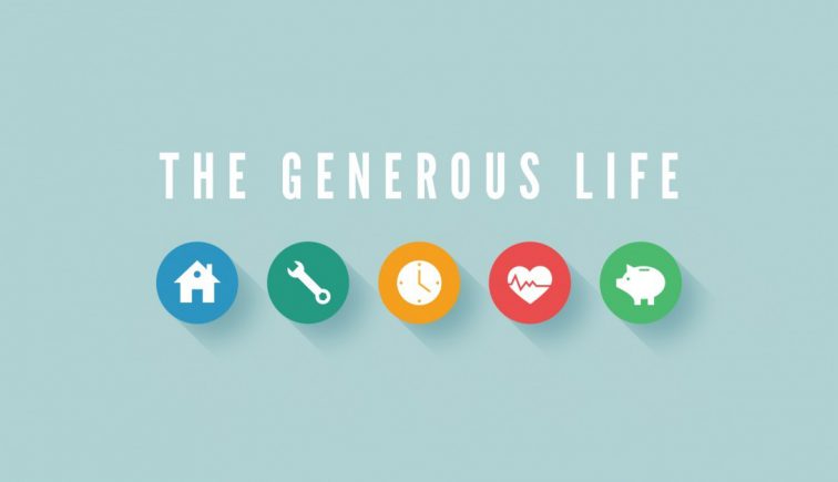 The Generous Life – Church Sermon Series Ideas